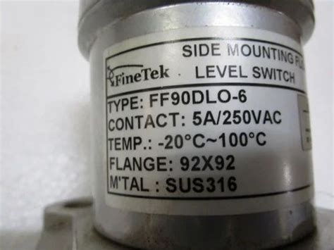 Finetek Ff90dlo 6 Side Mounting Float Level Switch At Rs 1000 Pressure Transmitter In