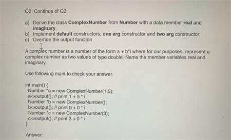 solved q1 polymorphism a implement an abstract class