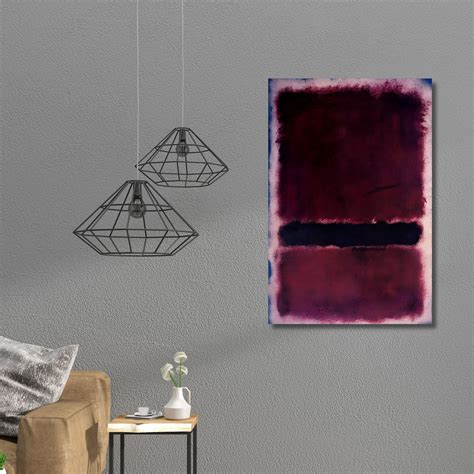 Mark Rothko Canvas Mark Rothko Wall Art Rothko Abstract Rothko Poster Art Reproduction