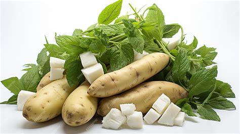 Premium Photo Cassava Brazilian Cassava Fresh Cassava Manioc Root