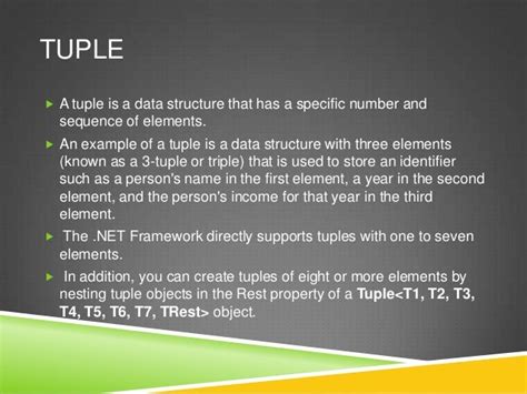 tuple