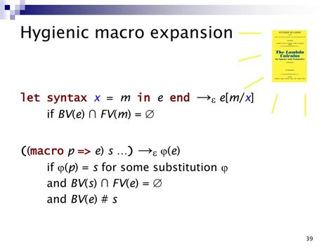 ppt a theory of hygienic macros powerpoint presentation free