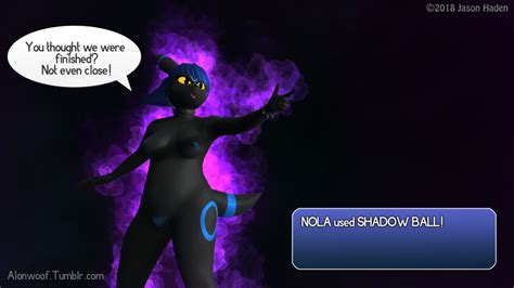 Rule 34 3d Alonwoof Anthro Blue Hair Breasts Casual Nudity Collar