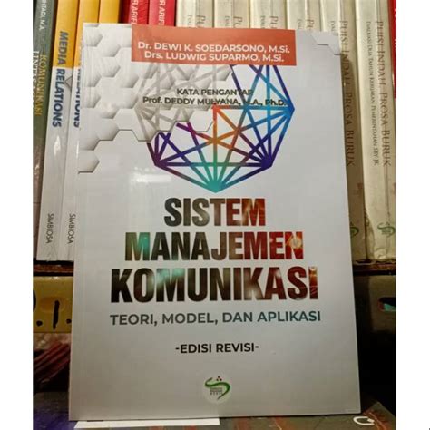 Jual Sistem Manajemen Komunikasi Edisi Revisi Dr Dewi K Sudarsono Original Shopee Indonesia