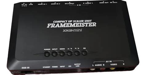 Upscaler Micomsoft Framemeister Xrgb Mini Completo Extras Mercadolivre