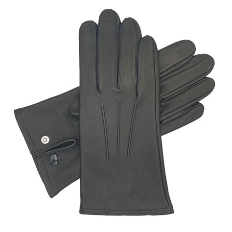 Mens Leather Gloves Fitted Winter Gloves Southcombe Gloves