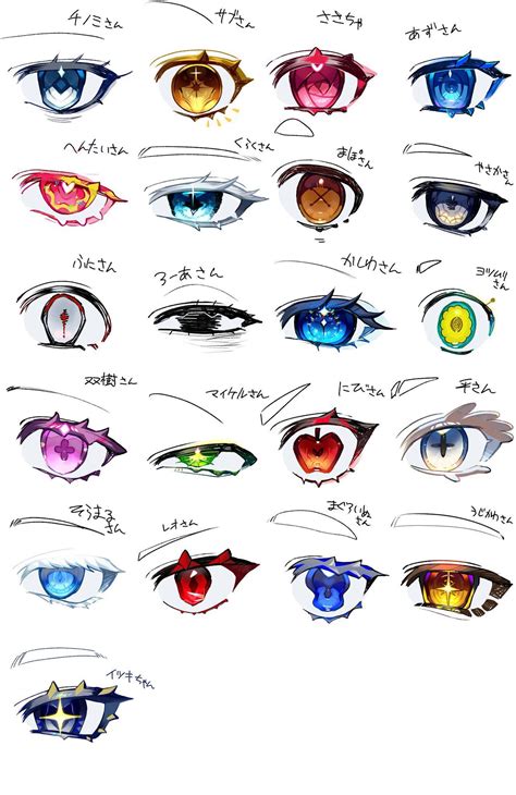 Anime Eye Inspiration