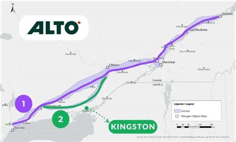 Putting Kingston On The Map How Alto And The Feds Will Decide High Speed Rail Route