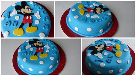 Gâteau Mickey Heureux