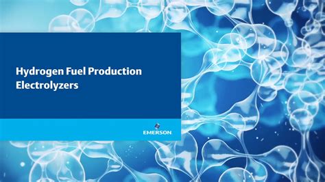Hydrogen Electrolysis Production Chemical Emerson Us