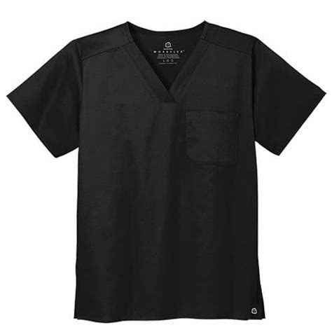 Wonderwink Unisex Workflex Chest Pocket V Neck Top