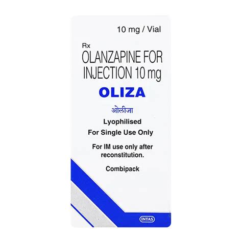 Oliza Injection View Usage Side Effects Price And Subtitute Egmedi