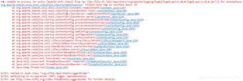 org apache tomcat util bcel classfile classformatexception异常原因及解决 for