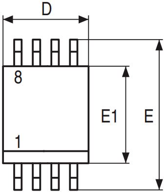 M C F Kbit serial I²C bus EEPROM Pinout Features and Datasheet