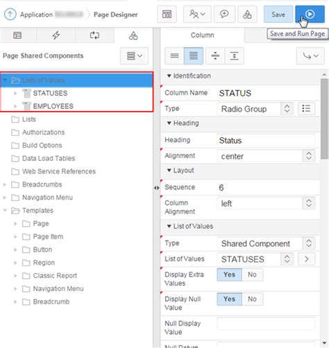 Creating And Running A Database Application Using Oracle Application