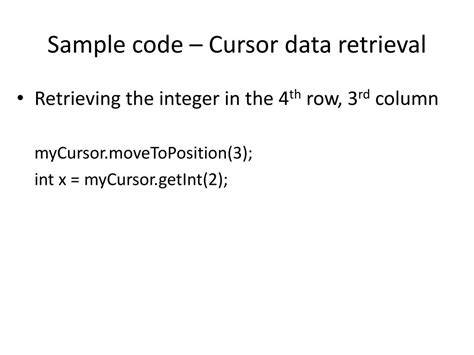 Ppt Sqlite Database Powerpoint Presentation Free Download Id