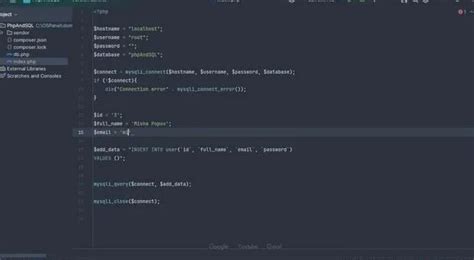 Урок 3 Создание и удаление данных в таблицах php mysql Смотреть