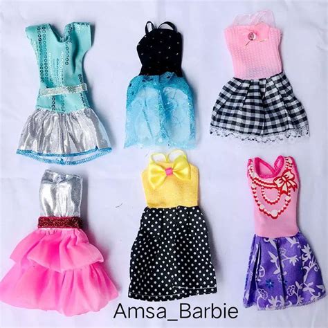 Jual Baju Barbie Macam Macam Baju Barbie Casual Termurah Baju