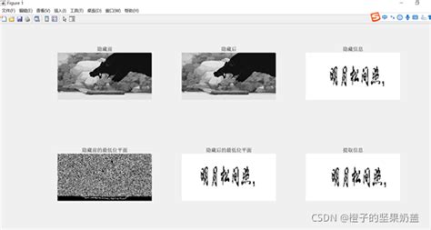 基于matlab实现的lsb 图像信息隐藏算法（含源码）信息隐藏 峰值信噪比 Matlab Csdn博客