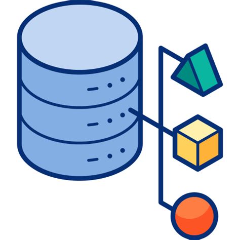 Object Database Free Networking Icons