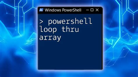 Mastering PowerShell How To Loop Forever Effortlessly