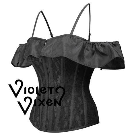 Sultry Vixen Overbust Corset Violet Vixen