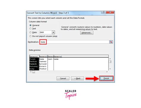 How To Split Cells In Excel Scaler Topics