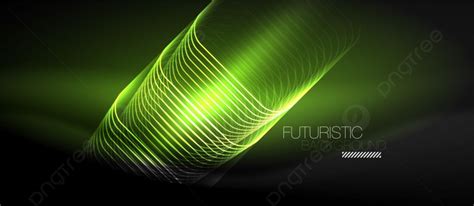Neon Glowing Techno Lines Background, Futuristic, Motion, Techno ...