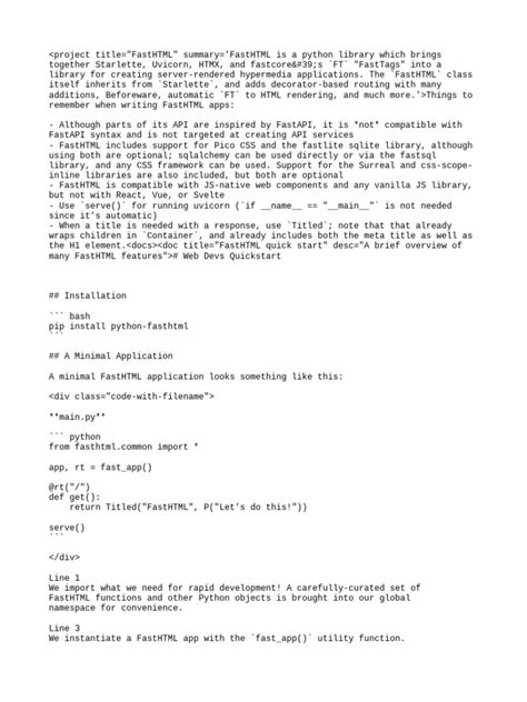 Llms Ctx Pdf Parameter Computer Programming Html