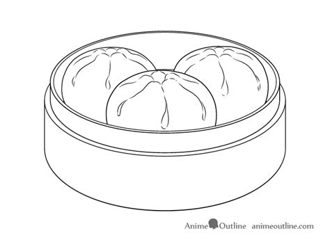 How To Draw Dumplings Anime And Manga Style Animeoutline