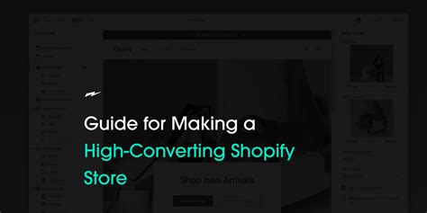Guide for Making a High-Converting Shopify Store