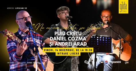 ”nu Ne Mai Cântați Pe Stânga” Puiu Crețu Daniel Cozma And Andrei Arad