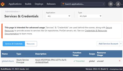 HOWTO Connect BuildMaster To Azure Inedo Documentation
