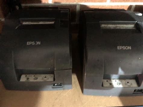2x Epson Reciept Printer Auction 0008 2186900 Grays Australia