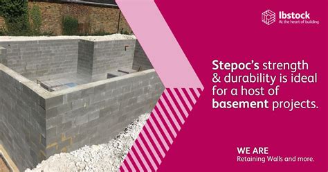 Stepoc Weareibstock Attheheartofbuilding Retainingwalls Civilengineering Ibstock