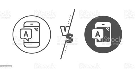 Ab 테스트 라인 아이콘입니다 Ui 전화 테스트 기호입니다 벡터 0명에 대한 스톡 벡터 아트 및 기타 이미지 0명 고급 날씬한 Istock