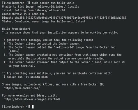 how to install docker on arch linux a step by step guide
