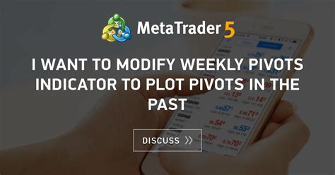 I Want To Modify Weekly Pivots Indicator To Plot Pivots In The Past