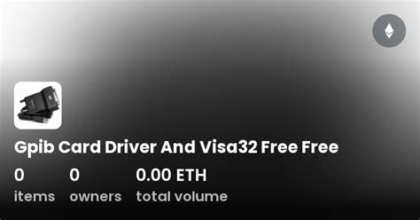 Gpib Card Driver And Visa32 Free Free Collection Opensea