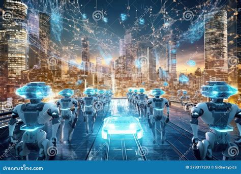 Autonomous Robots And Artificial Intelligence Generative Ai Stock