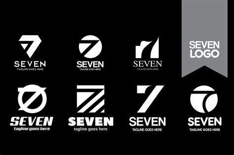 Number Seven Logo Logos Logo For Number 7 Number 7 Logo Design
