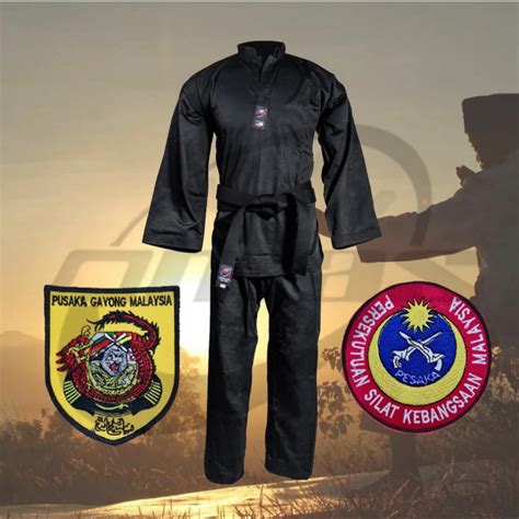 Omas Silat Uniform Baju Silat Latihan Silat Gayong Pencak Silat Ab1008