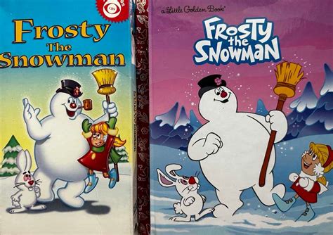 Frosty The Snowman Vhs Video Tape And Little Golden Book Christmas