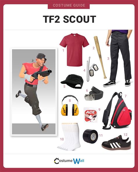Team Fortress 2 Scout Costume At Spencer Wolfe Blog
