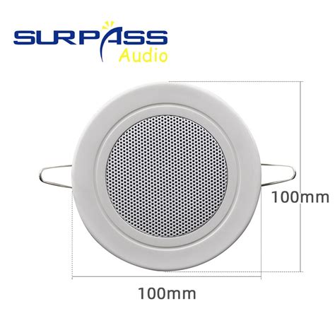 Mini Ceiling Speaker 3inch Roof 3 6w Passive Speak Vicedeal