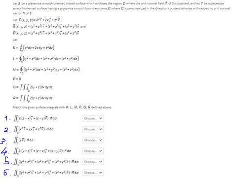 Solved Let S Be A Piecewise Smooth Oriented Closed Surface Chegg
