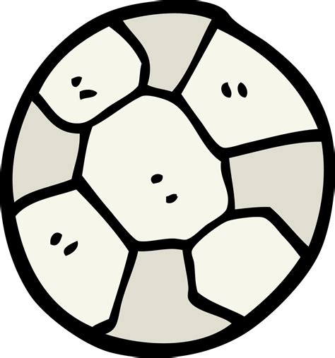 Hand Drawn Doodle Style Cartoon Soccer Ball 12410103 Vector Art At Vecteezy
