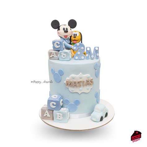 Pastel De Cumpleaños De Mickey Mouse