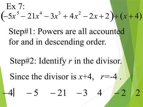PPT Dividing Polynomials PowerPoint Presentation Free Download ID