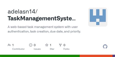 GitHub Adelasn TaskManagementSystem ASP Net MVC A Web Based Task Management System With